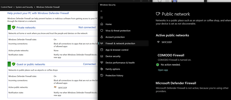 Still getting Windows Firewall notifications for some apps - Firewall ...