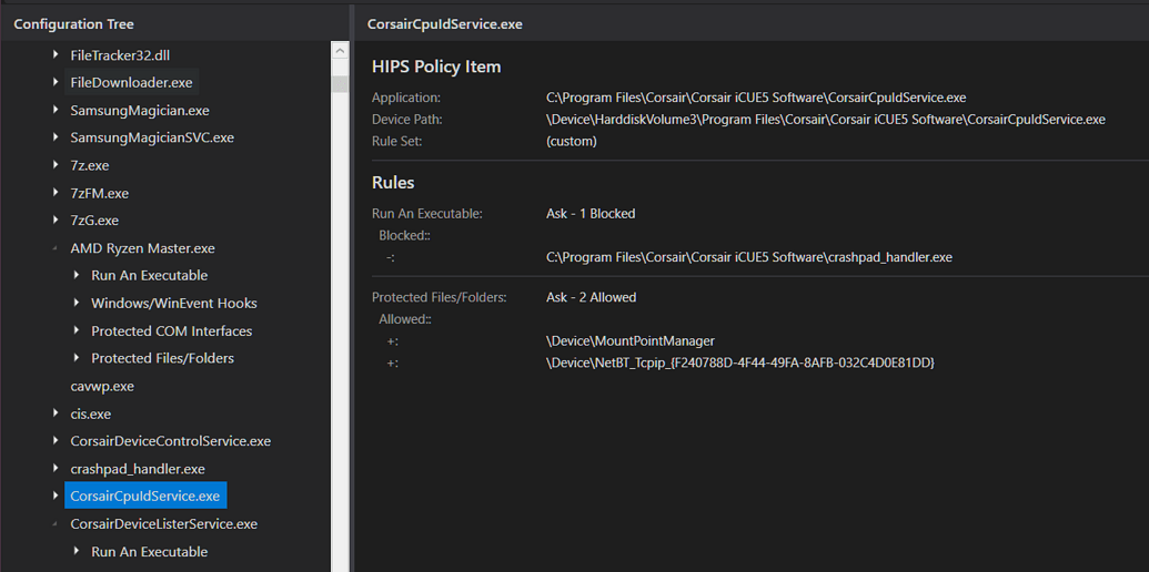 Exported .cfgx file has some interesting entries. (duplicates) - Bug ...