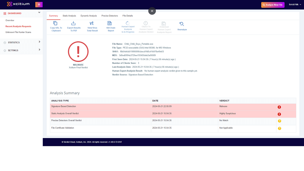Xcitium/Comodo detected a new ransomware no other vendor found - Comodo ...